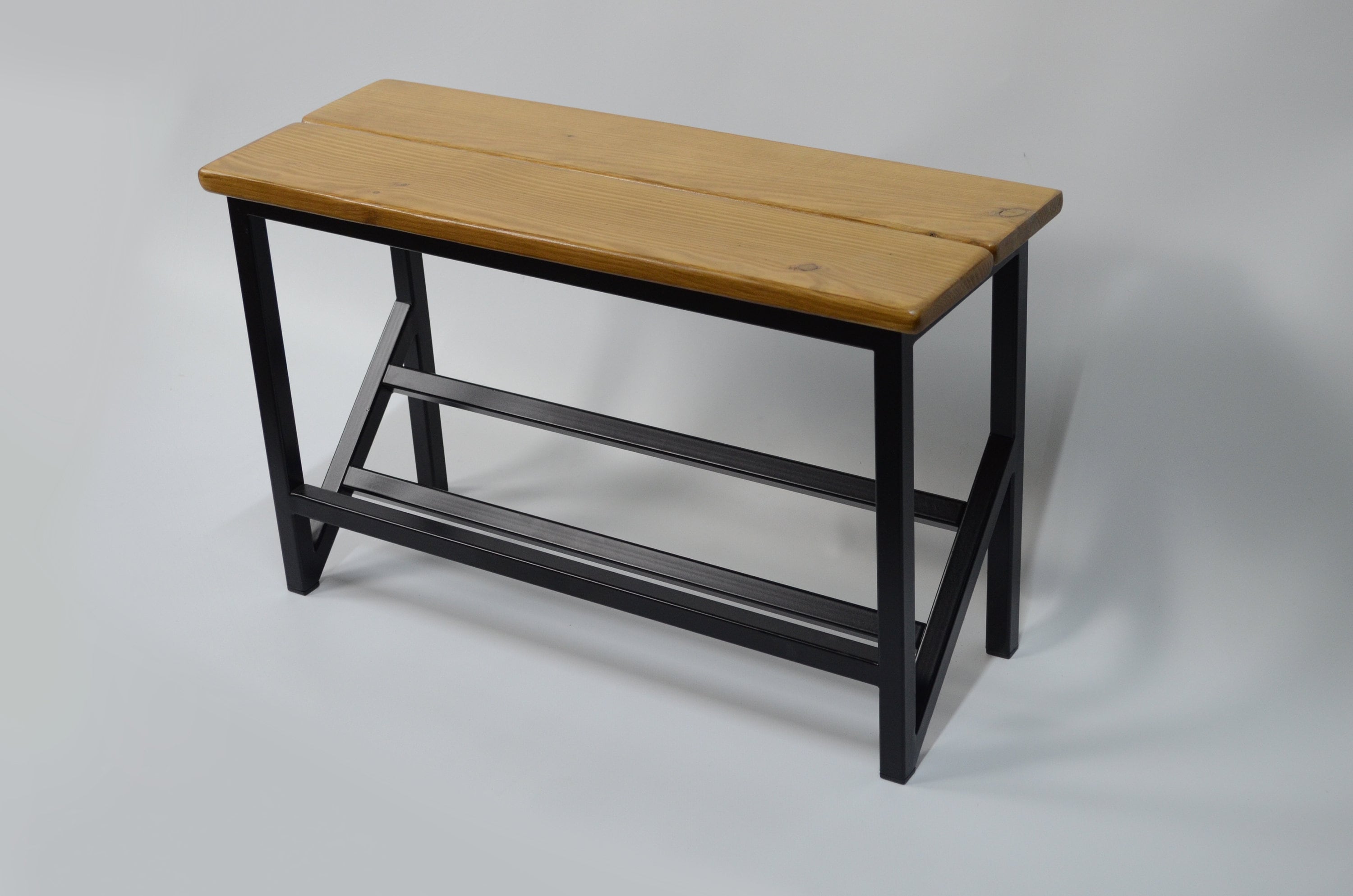 Entryway Wood Industrial Shoe Bench Hallway Shoe Bench Wooden - Etsy