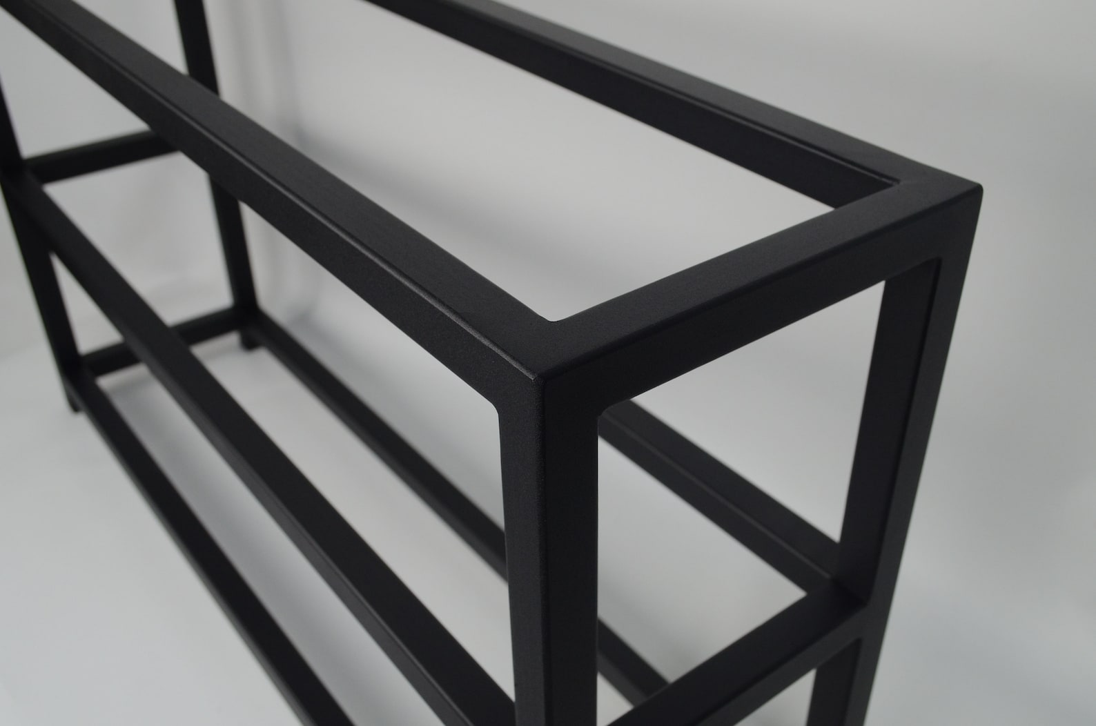 Industrial Metal Entryway Organizer Black Metal Shoe Rack for - Etsy