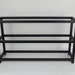 Industrial Metal Entryway Organizer Black Metal Shoe Rack for Home ...