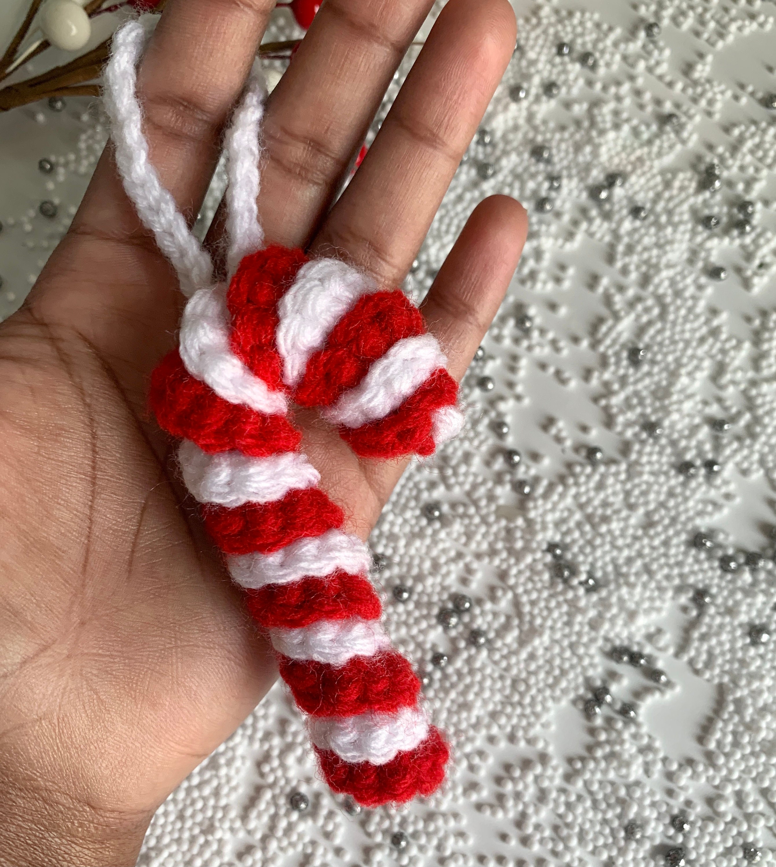 Candy Cane Ornaments - Candy Cane Set - Ornament Set - Candy Cane ...