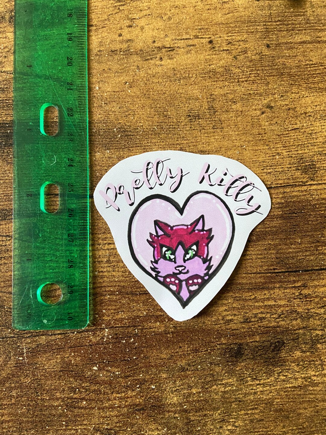 Cute Cat Pretty Kitty Sticker | Cat Graphics | Planner Stickers ...