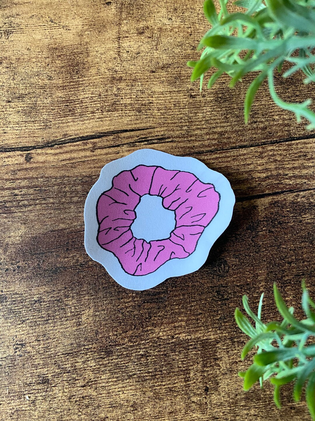 Scrunchie Sticker | Sticker for Laptop | Cute Stickers | Stationary ...