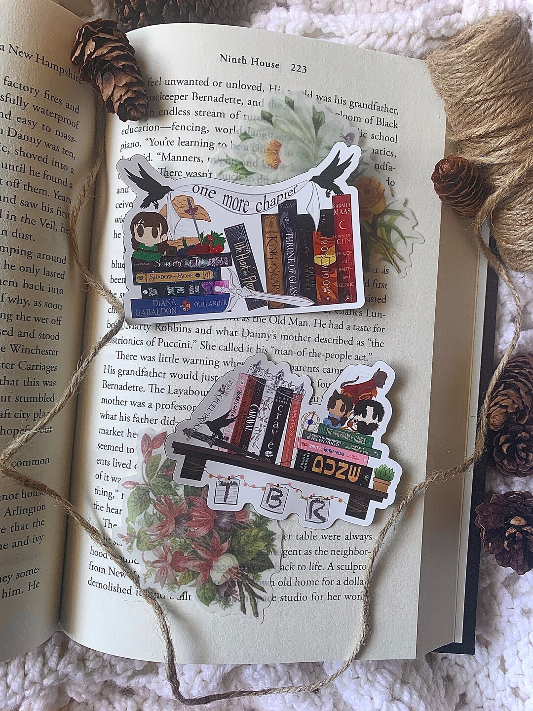 Book Stack Magnets - Etsy
