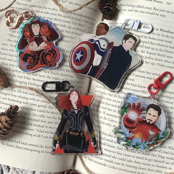 Marvels Charms - Etsy