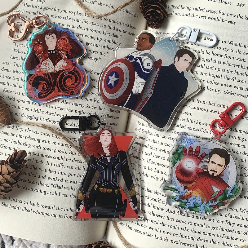 Marvels Charms - Etsy