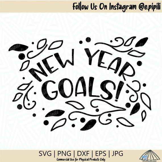 New Years Goals Clipart