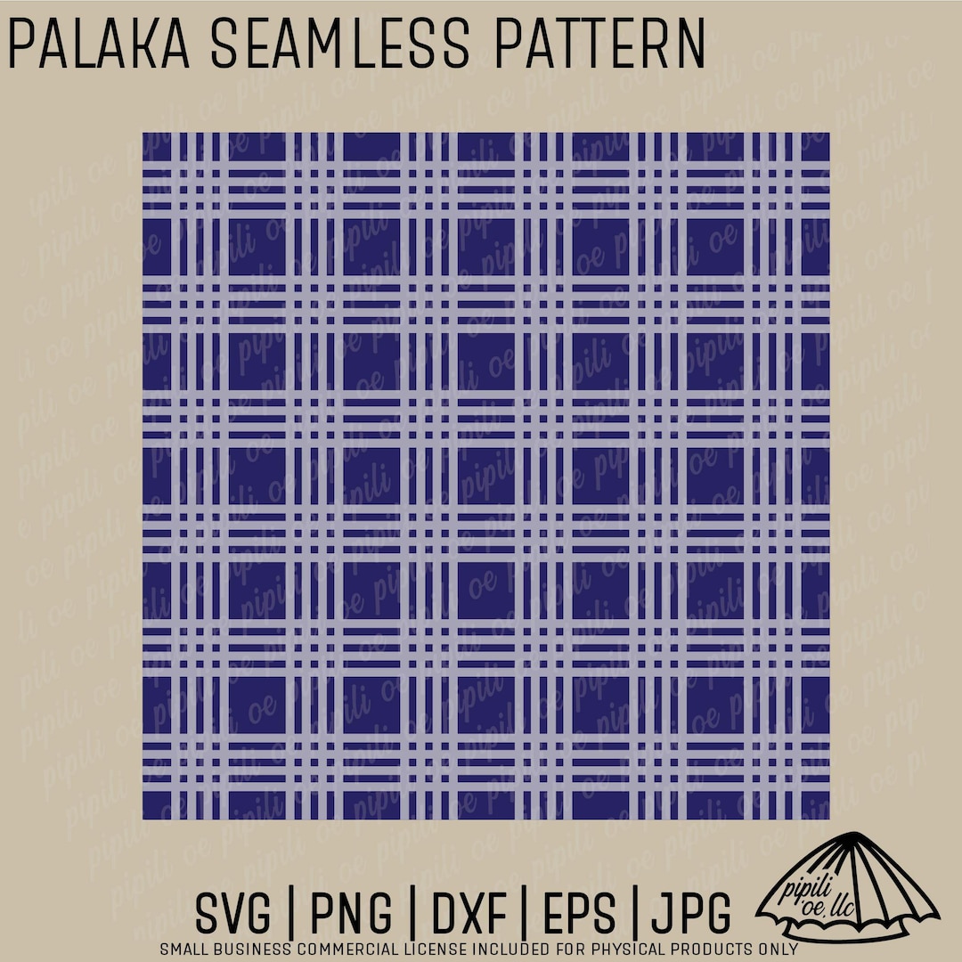 Palaka Seamless Pattern SVG - Palaka Pattern PNG - Laser Engraving SVG ...