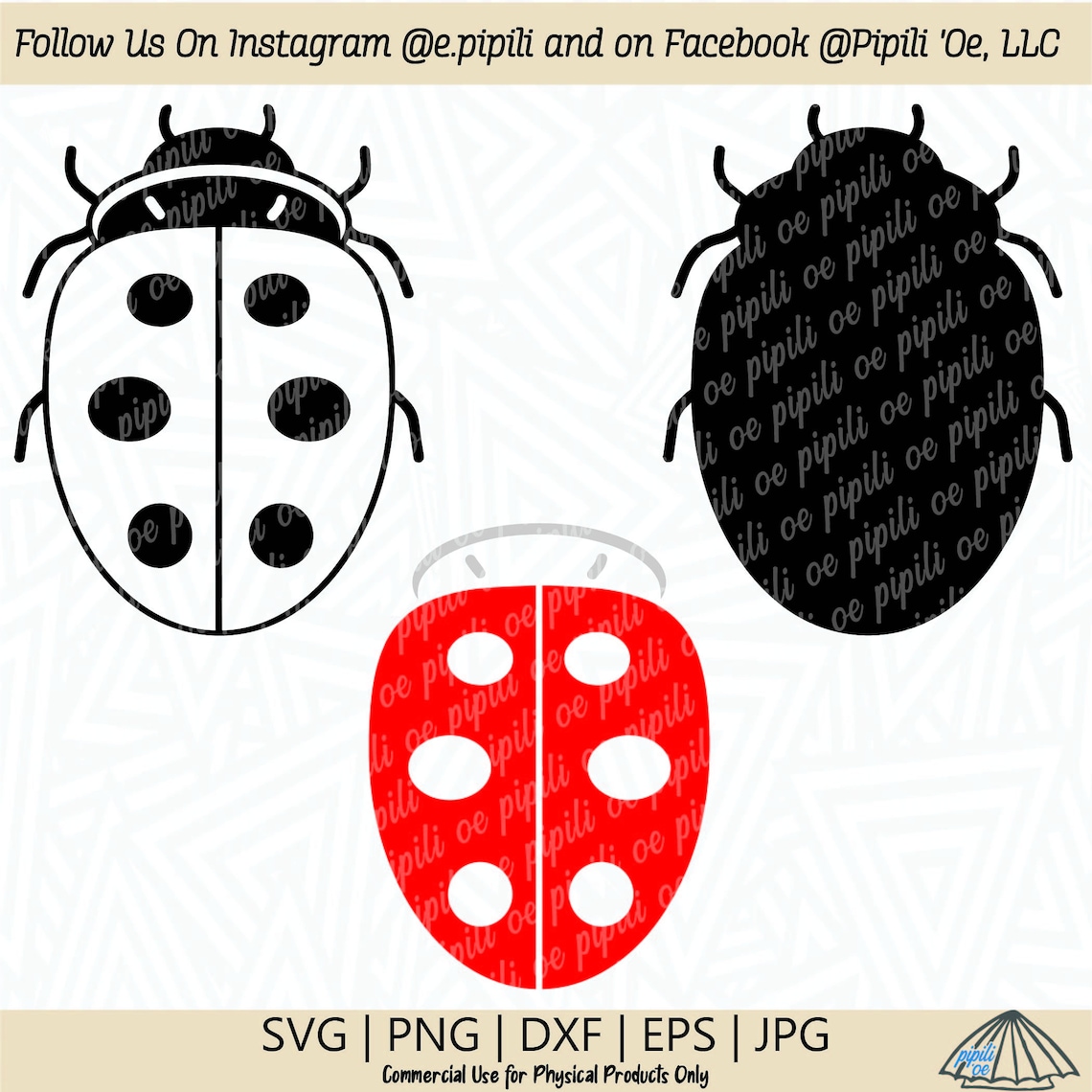 Ladybug SVG Ladybugs Clip Art Ladybugs Cut File Ladybug - Etsy