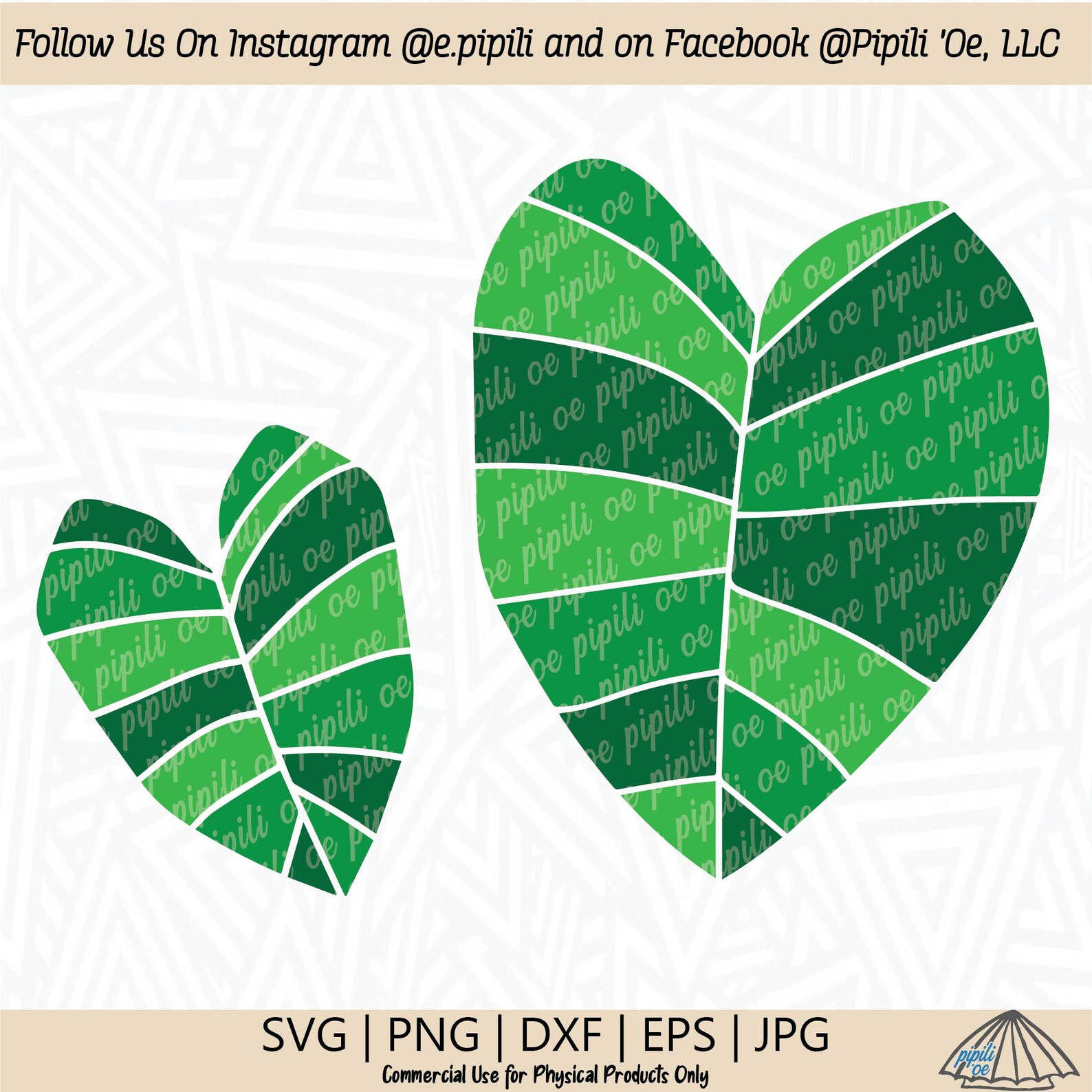 Colorful Kalo Leaf SVG Kalo Leaf SVG Taro Leaf SVG - Etsy Finland