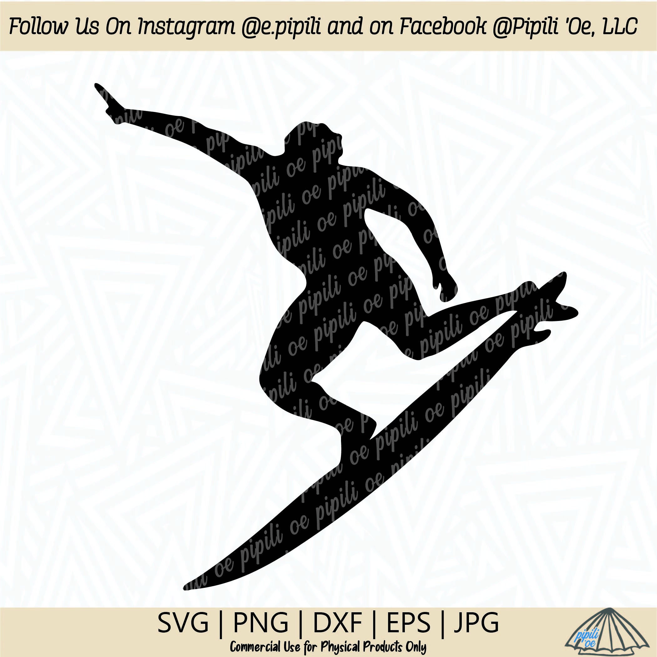 Surfer Silhouette SVG Surfer SVG Surfing SVG Beach Svg | Etsy