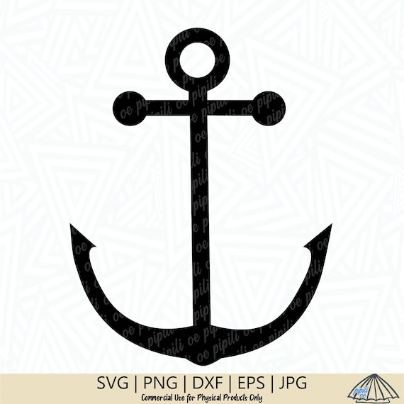 Anchor SVG Anchor Cut File Anchor Clip Art Digital | Etsy