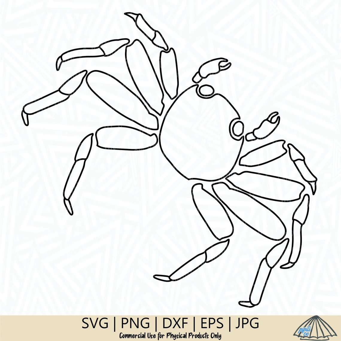 Aama Crab SVG Crab SVG Animal SVG Hawaii Svg Aama Crab - Etsy