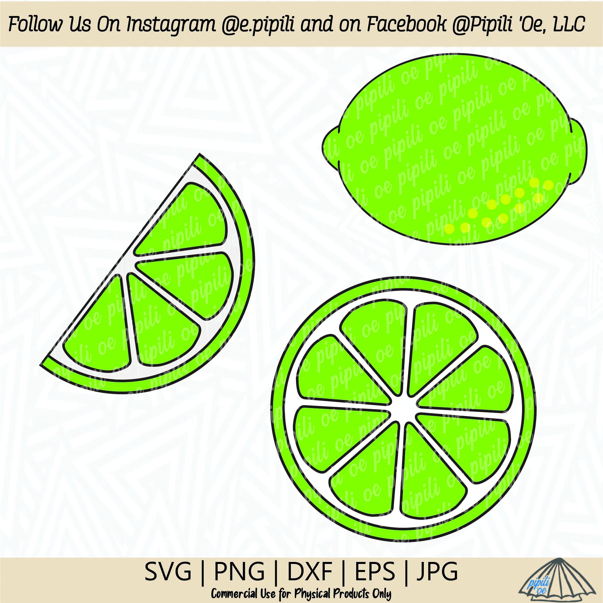 Lime Wedge Clip Art