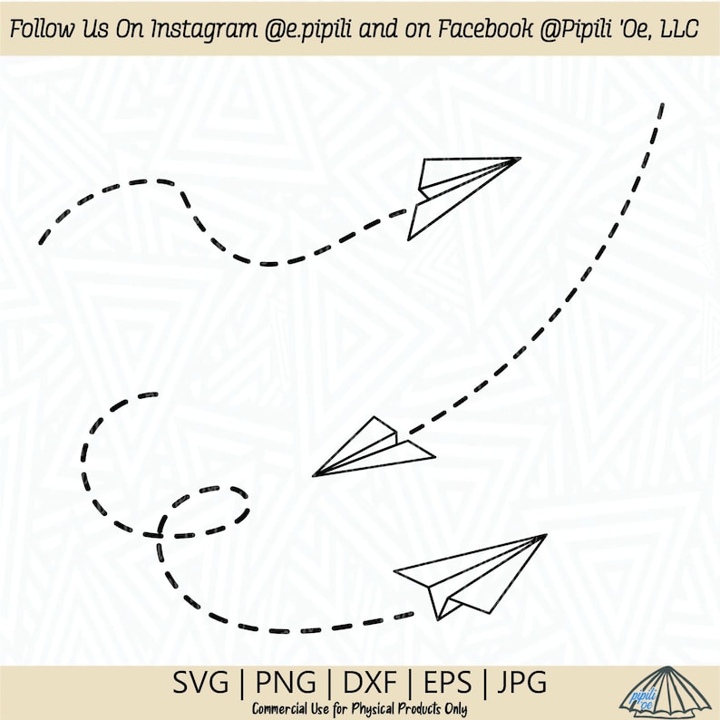 Paper Airplanes SVG - Airplane SVG - Children's Room SVG - Home Decor ...