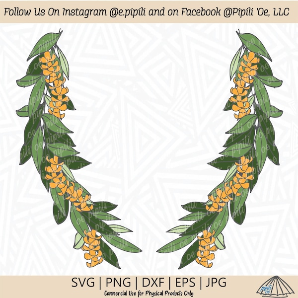 Maile Engraving Svg - Etsy Australia