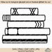 Book Stacks SVG - Book SVG - Digital Download - Book Clip Art - Stack ...