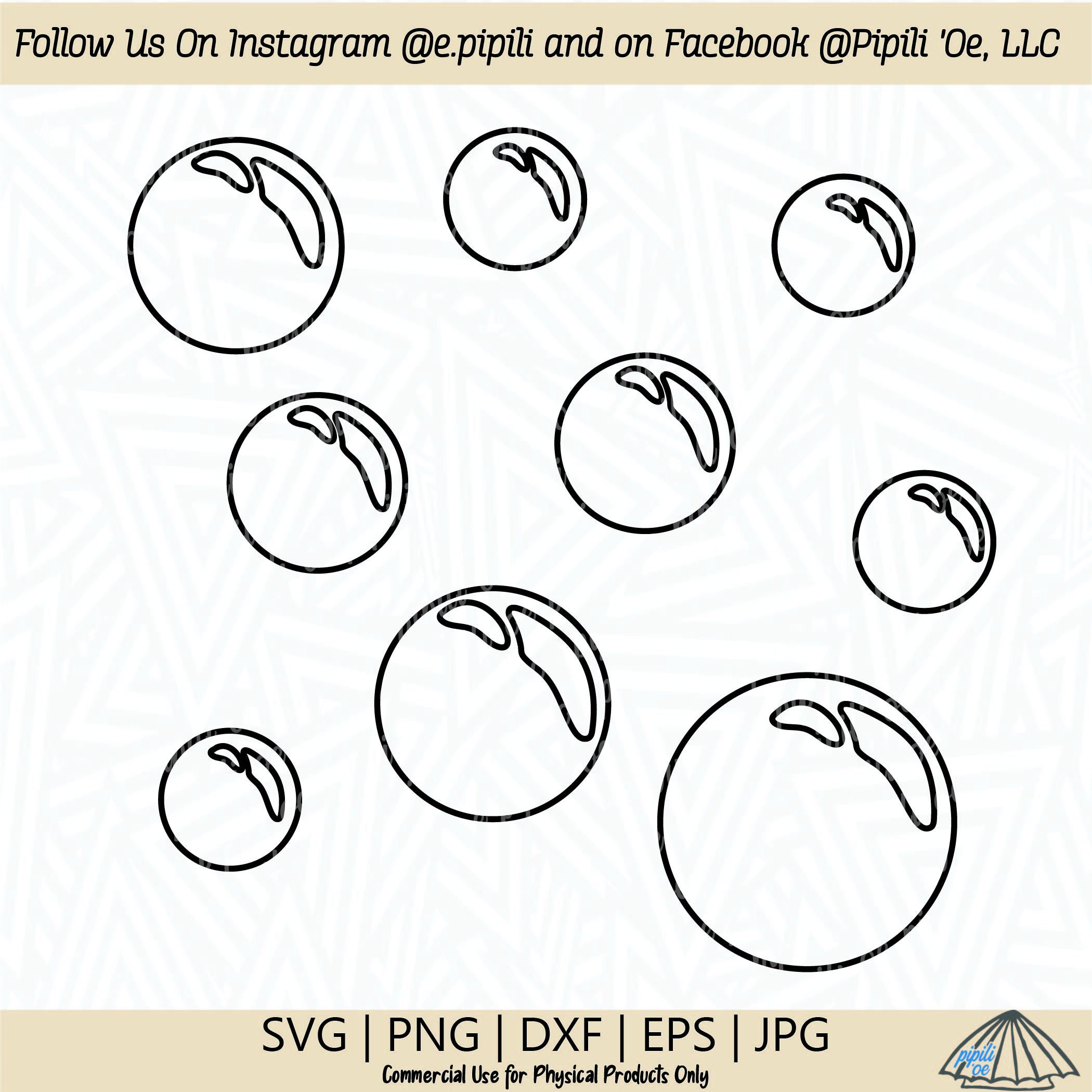 Bubbles Outline SVG Bubbles SVG Bubbles Clip Art Bubbles - Etsy UK