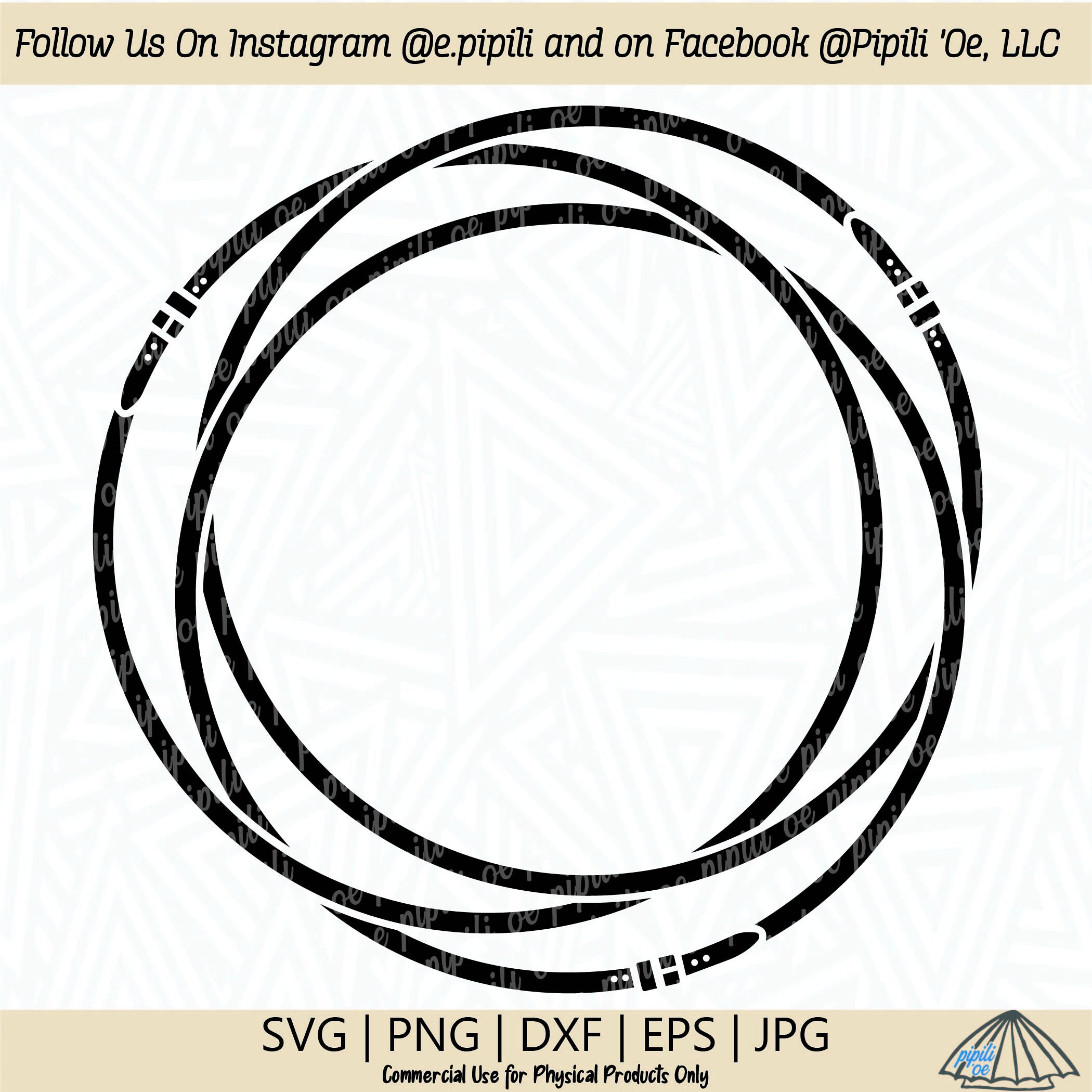 Layered Collar Circle Frame SVG Collar SVG Circle Frame - Etsy Canada