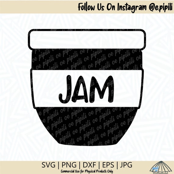 Jam Jar SVG Kitchen SVG Food SVG Jar Svg Digital - Etsy Australia