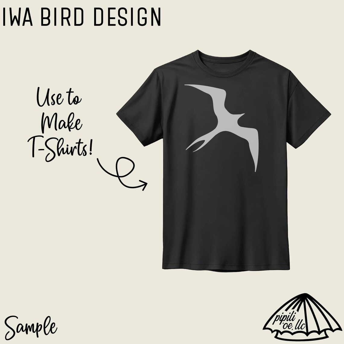 Bird Silhouette SVG - Bird File SVG - Iwa Bird SVG - Hawaii Svg - Great ...
