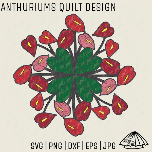 Hawaiian Quilt - Etsy