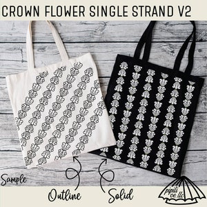 Single Strand Lei Bundle - Pikake SVG - Puakenikeni Lei SVG - Pakalana ...