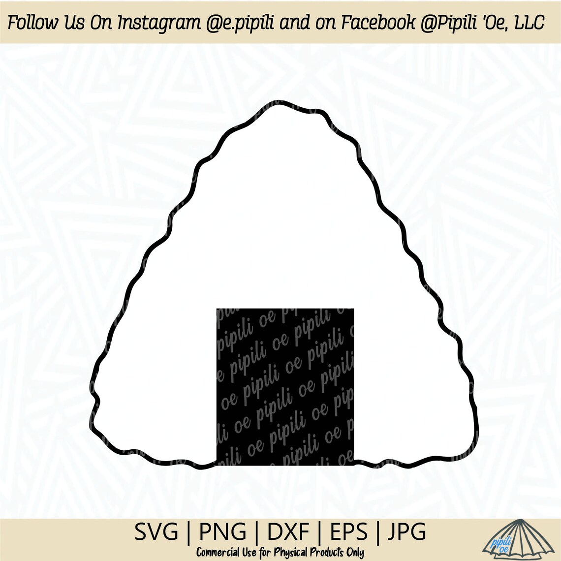 Rice Musubi SVG Musubi SVG Japanese Food SVG Hawaii Food - Etsy