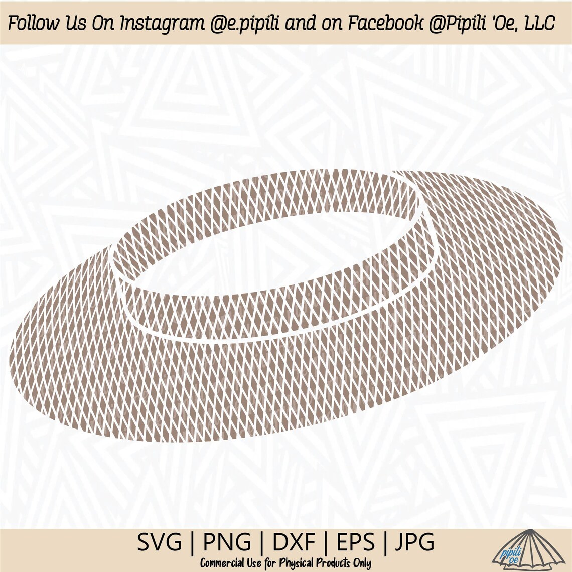 Lauhala Papale - Hat SVG - Lauhala Hat SVG - Digital Download - Woven ...