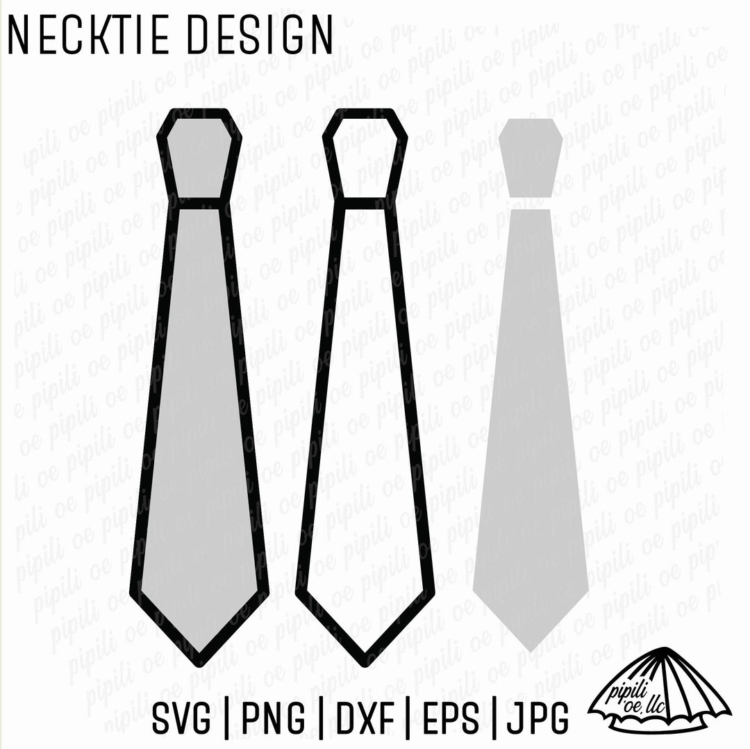Necktie SVG - Tie SVG - Digital Download - Necktie for Dad Svg - Formal ...