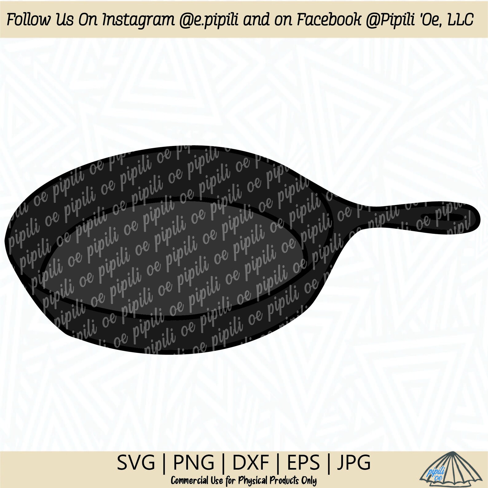 Cast Iron Pan SVG - Cooking Pan SVG - Kitchen SVG - Home Cooking Svg ...