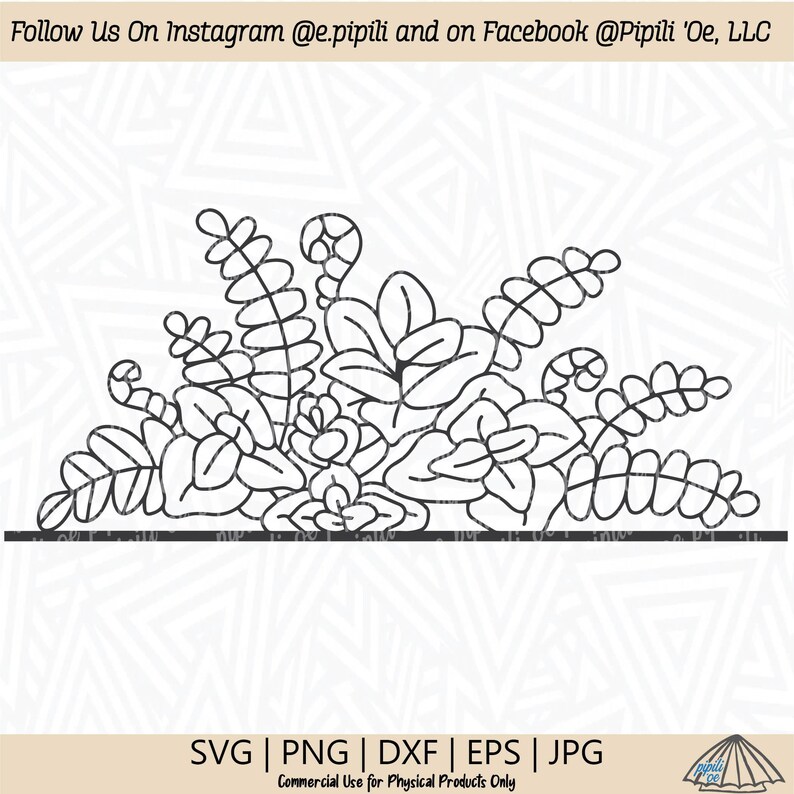Liko Arrangement SVG Liko of the Lehua SVG Digital - Etsy