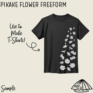 Pikake Flower Freeform SVG - Pikake Flower SVG - Botanical SVG - Hand ...