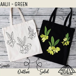 Aalii Plant - Green - SVG - Hawaiian Plant SVG - Hawaii SVG Designs ...
