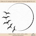 Iwa Birds Circle Frame SVG - Iwa Bird SVG - Digital Download - Great ...
