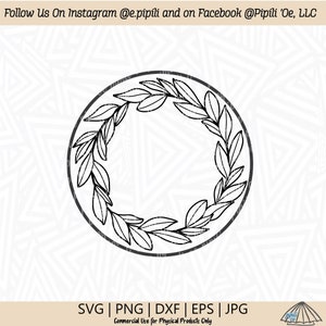 Maile Lei Small Frame SVG - Maile Lei SVG - Digital Download - SVG for ...