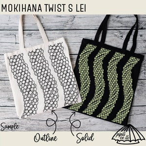 Mokihana Twist S Lei SVG - Hawaii SVG - Kauai Lei SVG - Mokihana Lei ...