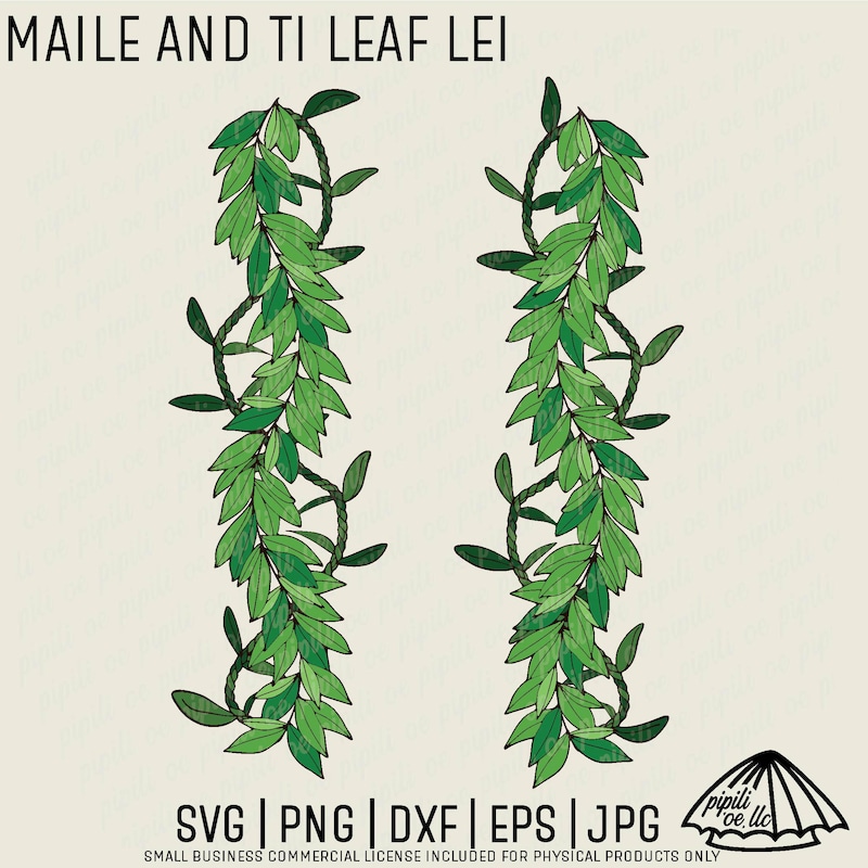 Hawaiian Lei Stencils - Etsy