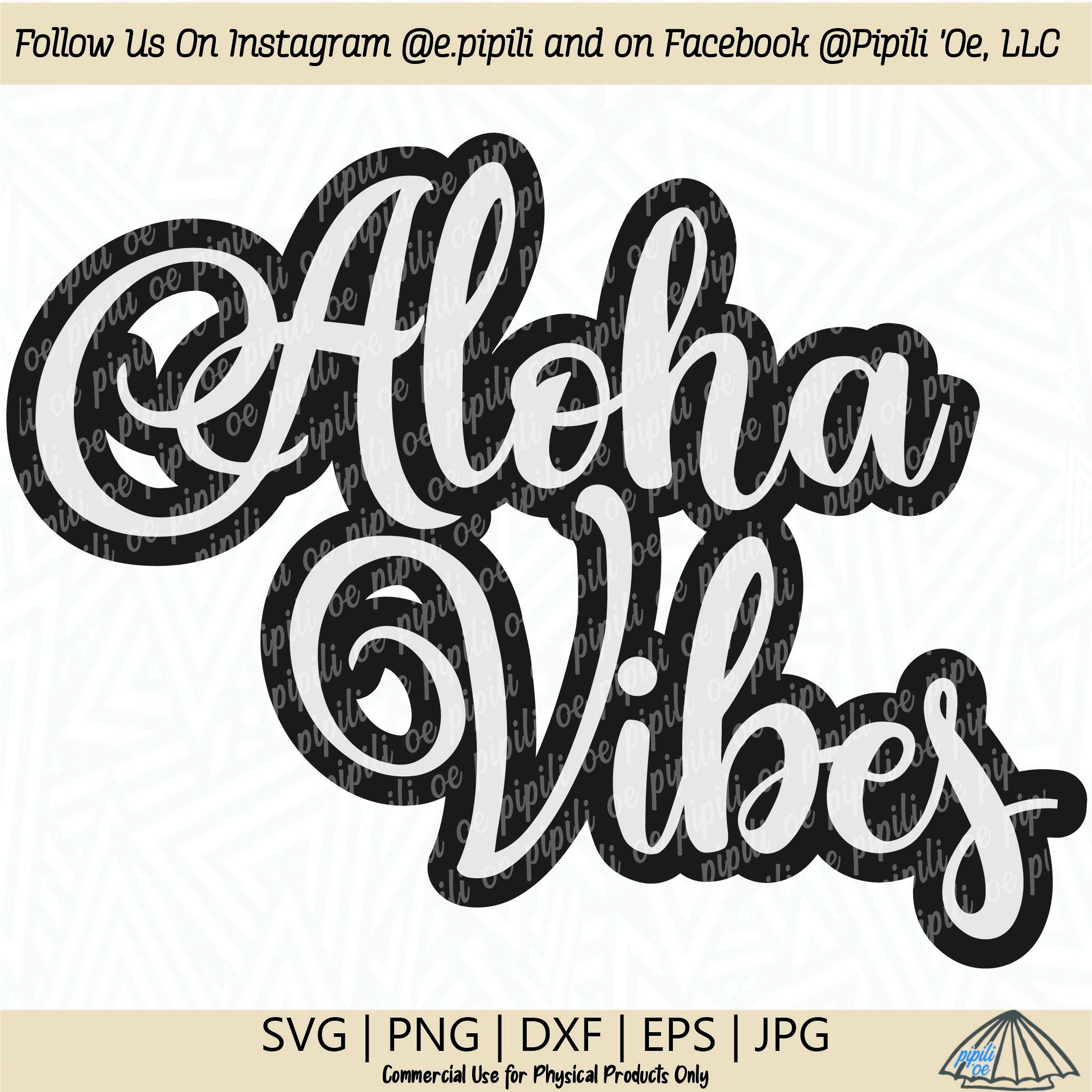 Aloha Word Art