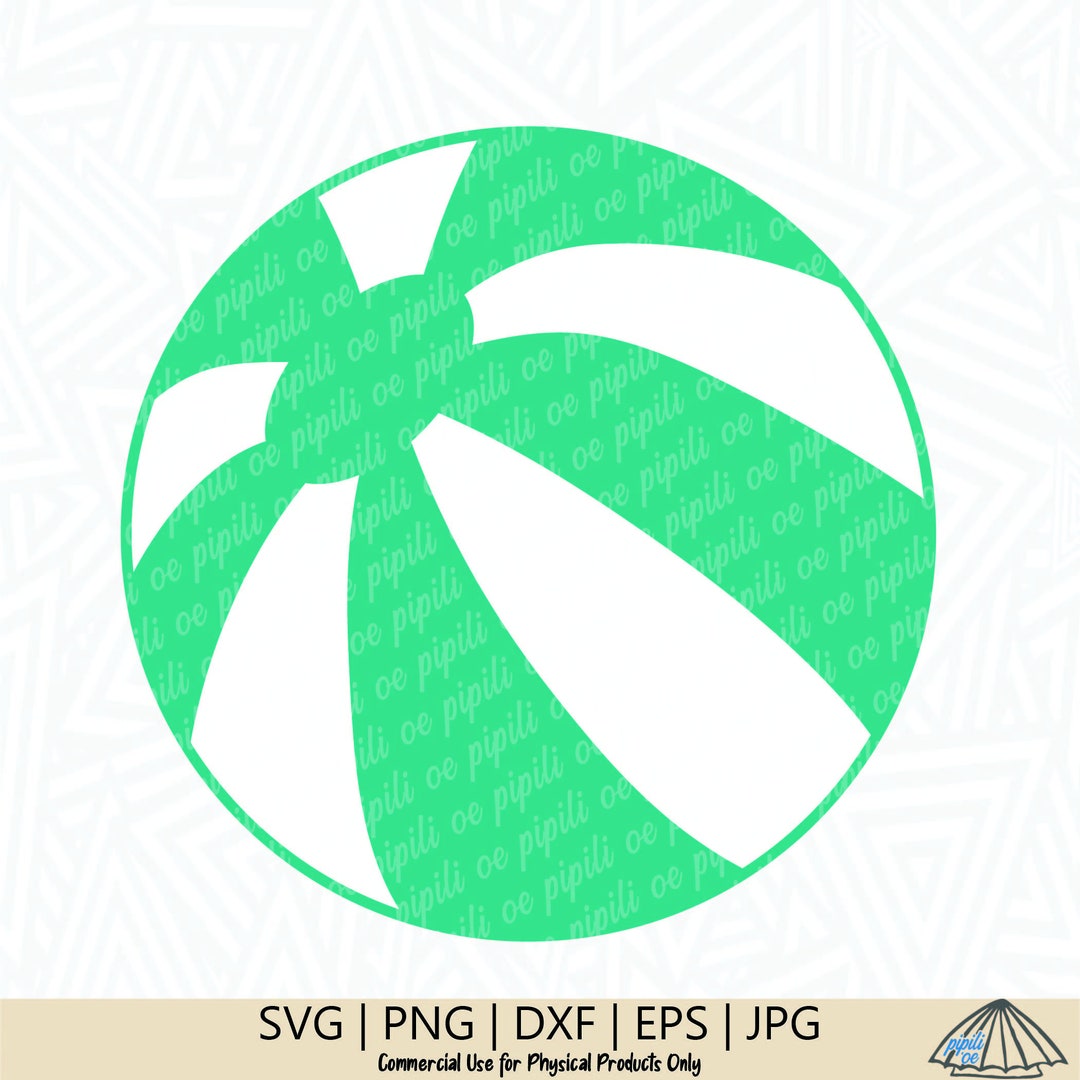 Beach Ball SVG - Beach Ball PNG - Beach Ball Cutting File - Beach Ball ...