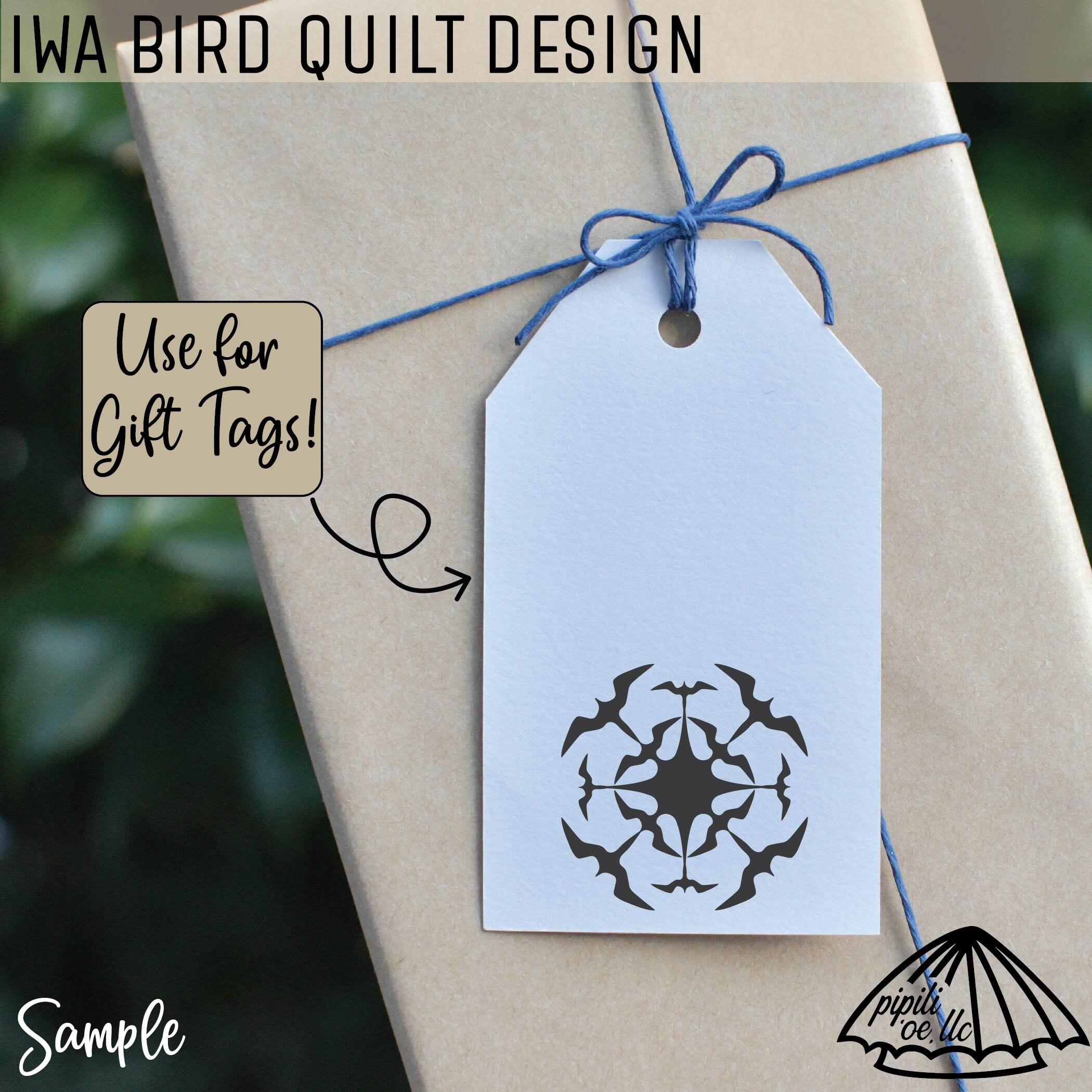 Iwa Bird Quilt Design SVG - Iwa Bird SVG - Bird Silhouette SVG - Hawaii ...