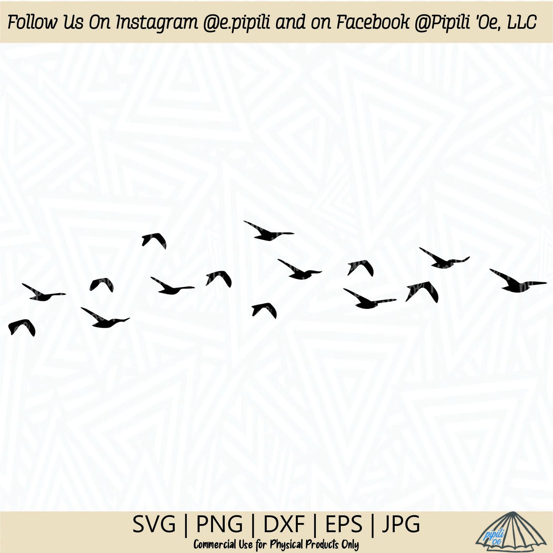 Birds in Flight Silhouette SVG Bird Silhouette SVG Flying - Etsy Canada