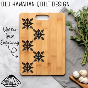 Ulu Hawaiian Quilt Design SVG - Ulu SVG - Breadfruit Hawaiian Quilt SVG ...
