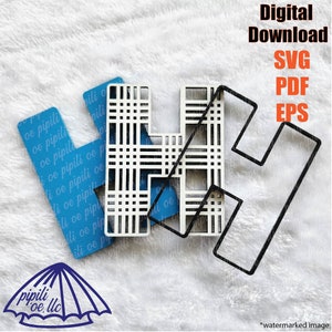 Alphabet Palaka Laser SVG - Digital Download - Alphabet Cutting File ...