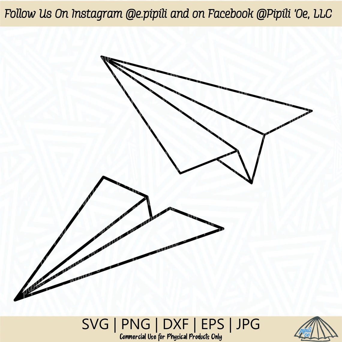 Paper Airplanes SVG Airplane SVG Children's Room SVG - Etsy