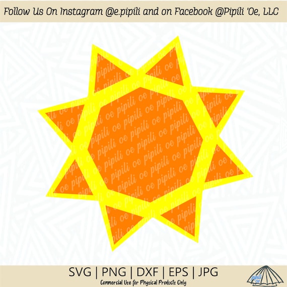 Sun Shape SVG Sun SVG Geometric Sun SVG Digital Download - Etsy Israel