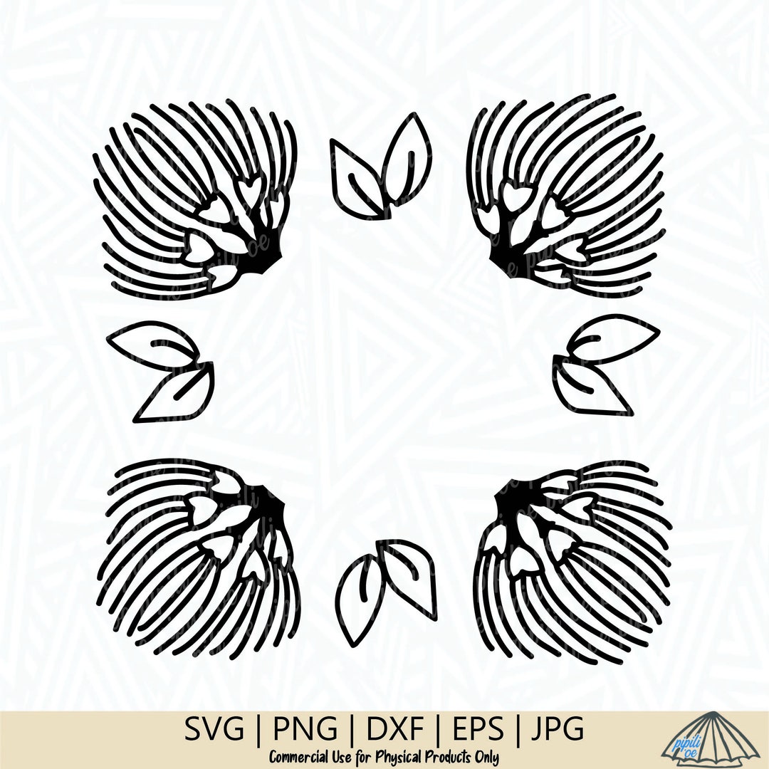 Ohia Lehua Cup SVG - Ohia Lehua SVG - Ohia Lehua Dxf - Digital Download ...