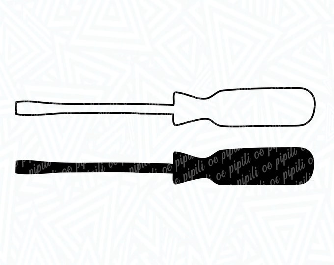 Screwdriver Svg, Mechanic Tool Svg, Repair Svg. Vector Cut File for ...