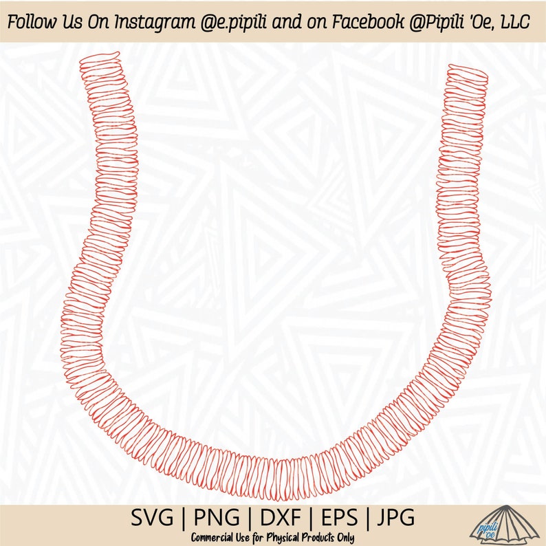 Single 'ilima Lei SVG - 'ilima Lei SVG - 'ilima Flower SVG - Digital ...