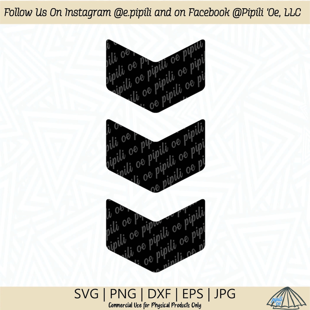 Three Chevron SVG - Chevron SVG - Home Decor SVG - Digital Download ...