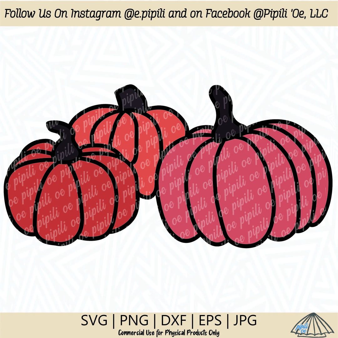 Pumpkin Group SVG - Pumpkin SVG - Fall SVG - Digital Download - Pumpkin ...